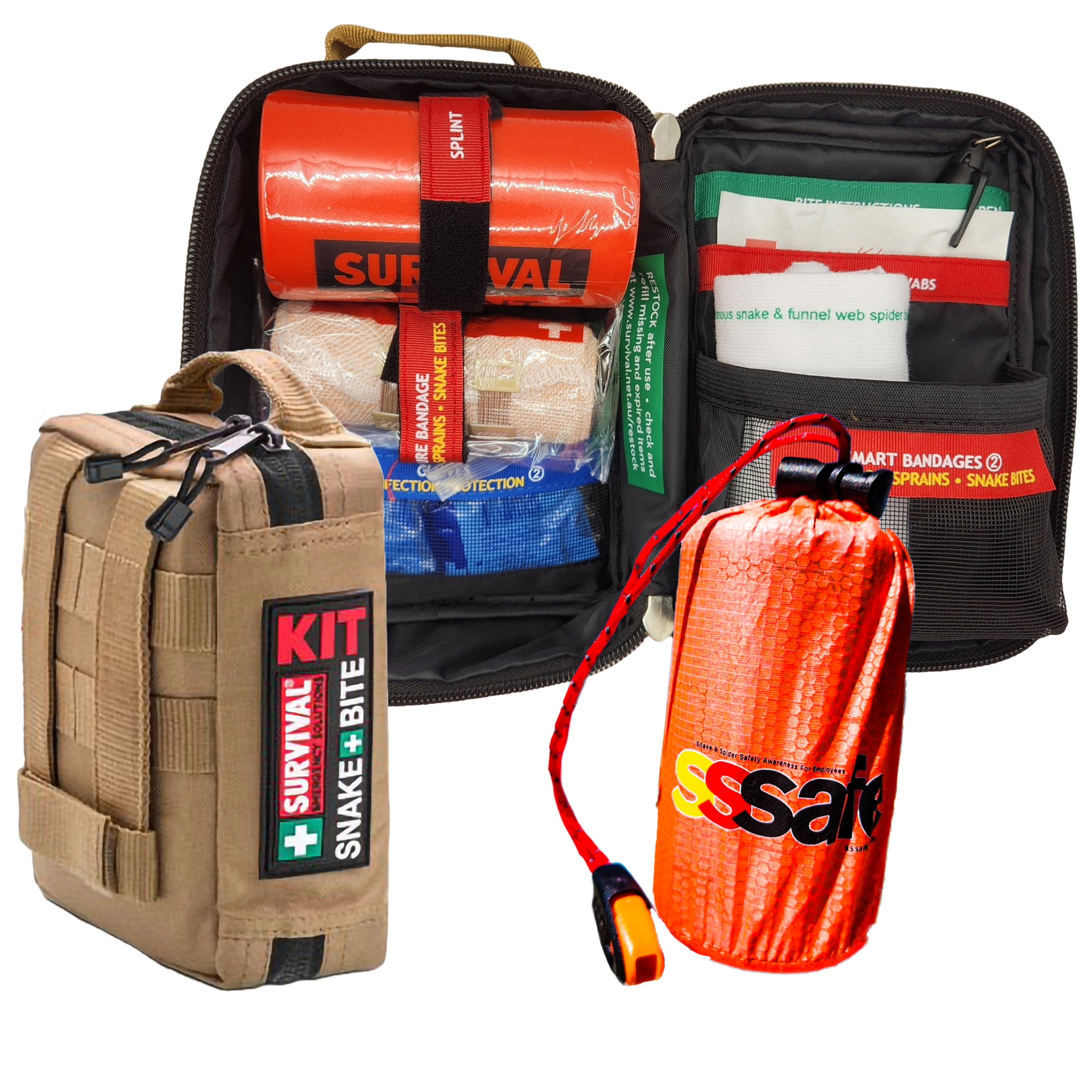 SSSAFE SURVIVAL Snake Bite KIT – sssafe.com.au