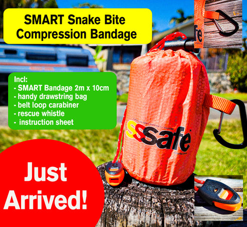 SMART Snake Bite Compression Bandage – sssafe.com.au